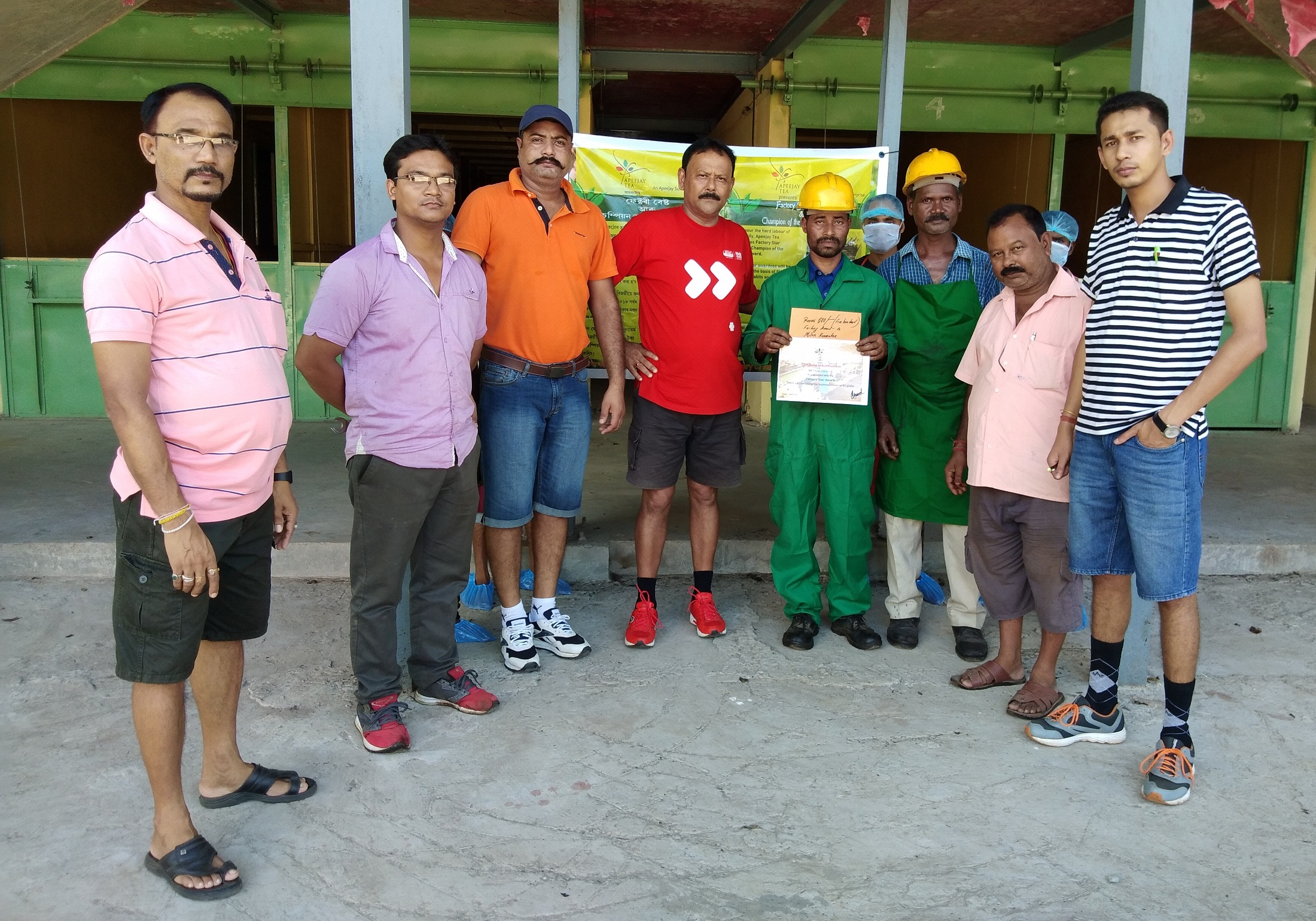 How I contributed to Apeejay Tea Factory Star Awards that value service ...